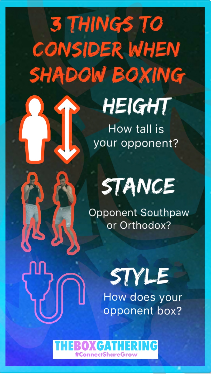 Things to consider when shadow boxing – The Box Gathering